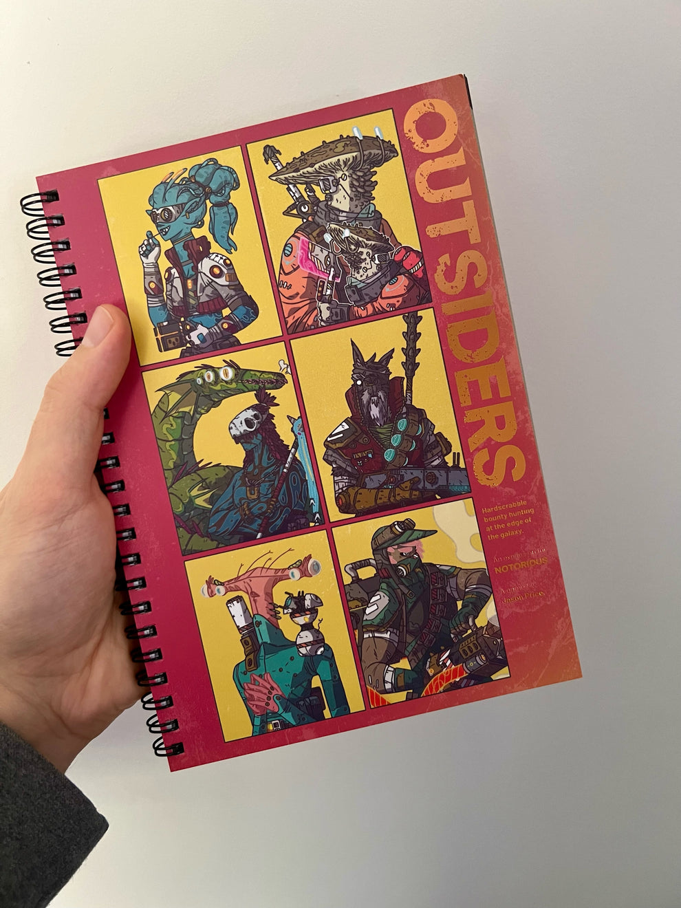 Outsiders book & PDF – Always Checkers Publishing - TTRPGs by Jason Price